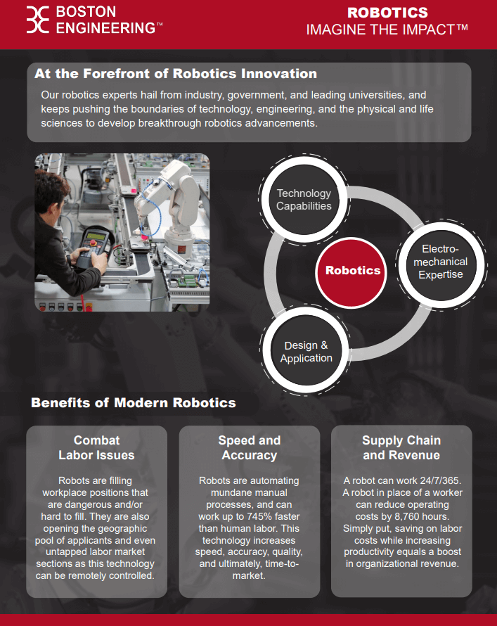 Robotics Solutions Guide - Boston Engineering